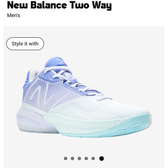 New Balance | Shoes | New Balance Two Way Basketball Shoes Mens 85 ...